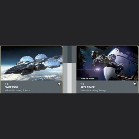 Space Upgrade Endeavor To Reclaimer