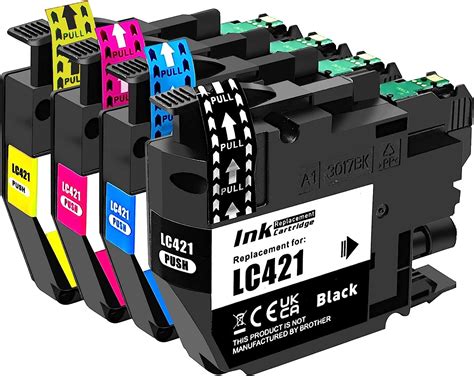 Shuolei Lc421 Lc 421 Cartucce Compatibili Con Brother Lc421 Lc421xl Cartucce Dinchiostro