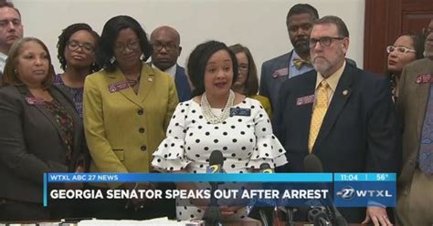 Georgia Senator Speaks Out After Arrest At Vote Rally