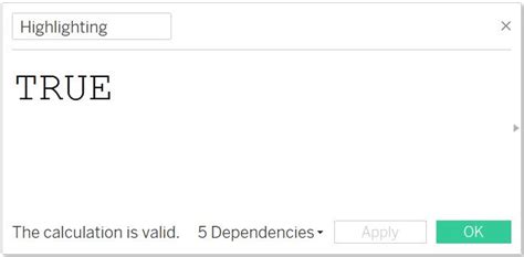 How To Disable The Default Highlighting In Tableau