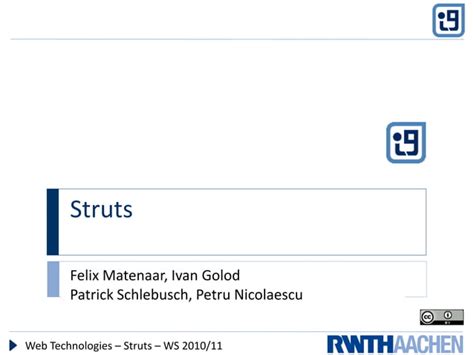 Struts Presentation Ppt