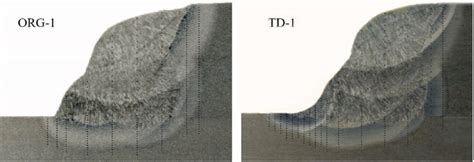 Patterns And Paths Used For The Hardness Testing Of The Org And Td