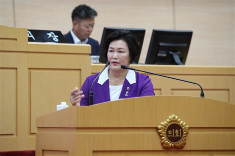 최미숙 전남도의원 섬 지역 응급의료 사각지대 질타 노컷뉴스