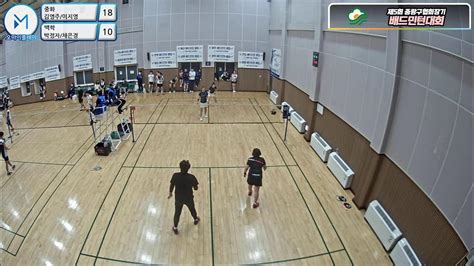 여복 50 A 결승 중화 김영주이지영 Vs 백학 박정자채은경 제5회중랑구협회장기배드민턴대회묵동체육관 Youtube