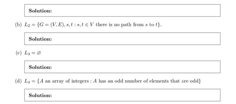 Solved For Each Of The Following Languages Prove That Chegg