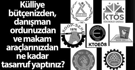 Kamu ve özel sektörde örgütlü sendikalar Gü ven mi yo ruz Özgür