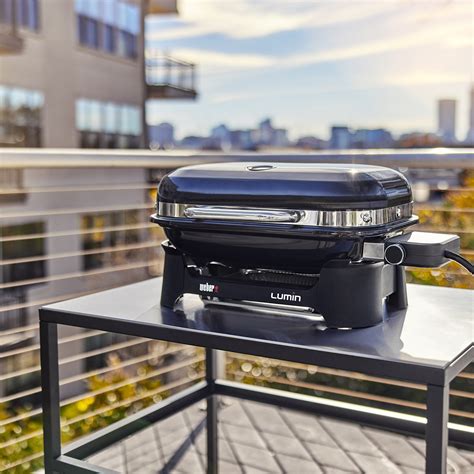 Compact Electric Grills Black Lumin Compact Electric Grill
