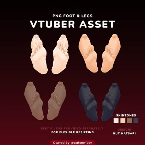 Vtuber Model Feet Etsy