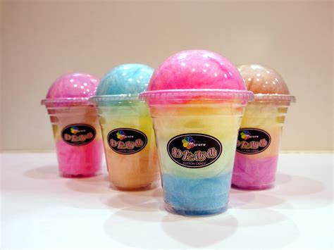 カラフルわたあめ4個セット綿菓子・コットンキャンディ マルル Gallery Minne 国内最大級のハンドメイド・手作り通販サイト