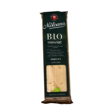 La Molisana Bio Organic Spaghetti N G Biviano Sons