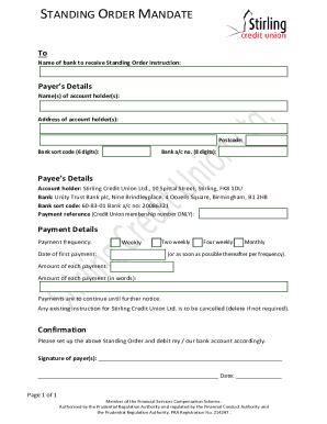 Fillable Online Standing Order Sample Clauses Fax Email Print PdfFiller