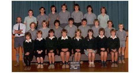 School Photo 1980s Golden Bay High School Golden Bay Mad On