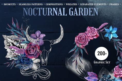 Nocturnal Garden Mystical Collection Design Cuts