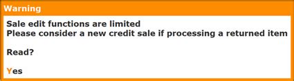 Ability To Edit Completed Sales In POS Is Now Restricted Toniq