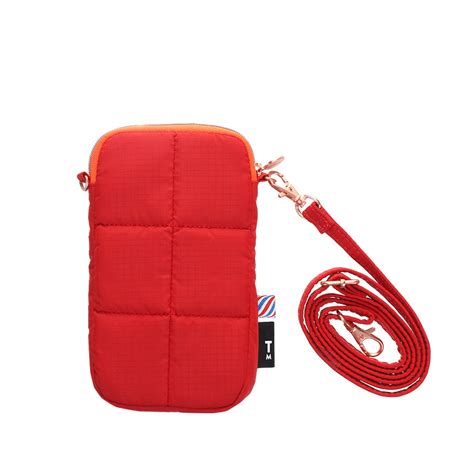 Tinne Mia By Rilla Go Rilla Luce Puffy Phone Pouch Sports Red — Thebagstore Nl
