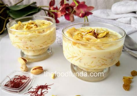 Seviyan Kheer Recipe Vermicelli Kheer The Food Funda