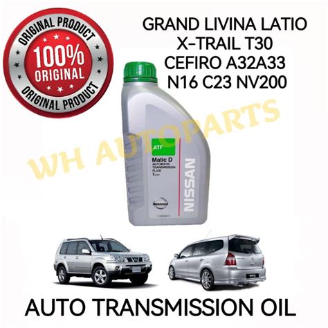 Original Nissan Auto Transmission Fluid Atf L Matic D Grand Livina Latio X Trail T