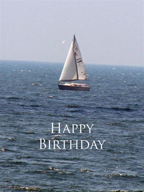 Sailboat Birthday Card