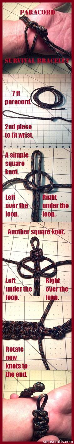 Scouts Knot Paracord Survival Survival Bracelet Paracord
