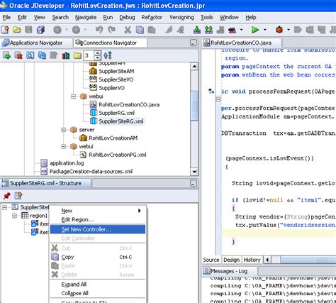oracle application s blog creating dependent lov in oaf