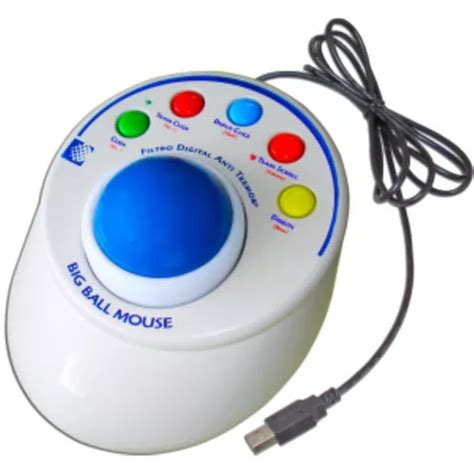Mouse Adaptado Terra Eletrônica Big Ball Fdat