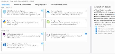 C Cannot Find Net Desktop Development Project Template Stack