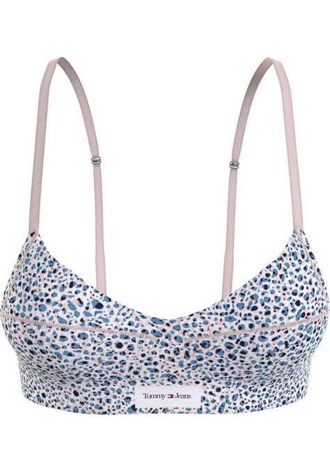 Tommy Hilfiger Underwear Bralette Unlined Bralette Print Mit Tommy