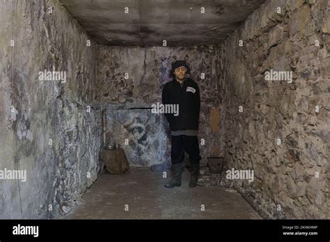 Recreation Of A Solitary Confinement Prison Cell At The Work Labor