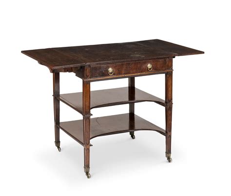 Bonhams A George Iii Mahogany Pembroke Supper Table