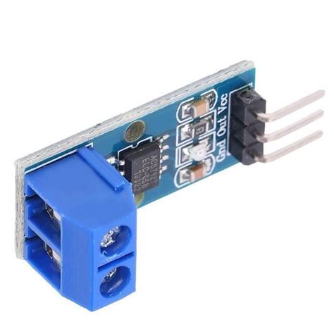 Qiilu Module ACS Module de capteur de courant gamme A outil de contrôle de distribution de