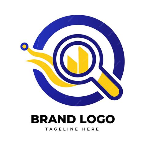 Seo And Data Analytics Logo Design Premium Ai Generated Vector