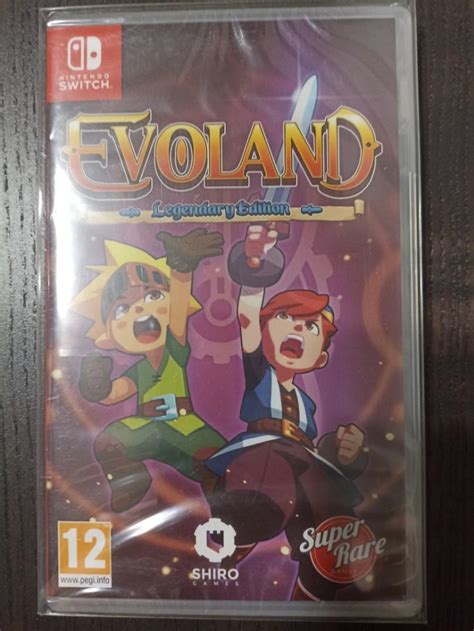Evoland Legendary Edition Switch Super Rare Games Video Gaming Video