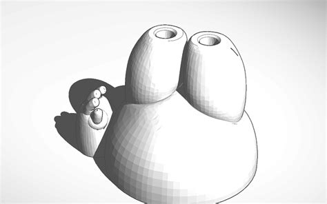 3d Design Baymax Split Bottom Tinkercad