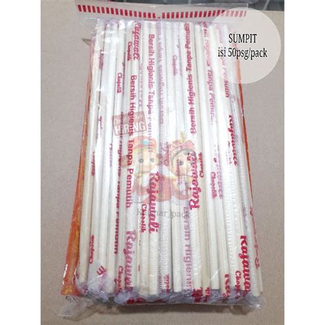 Jual Sumpit Pack Isi 50 Pasang Shopee Indonesia