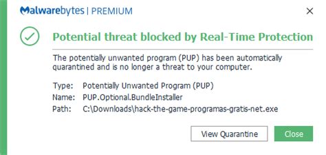 PUP Optional BundleInstaller