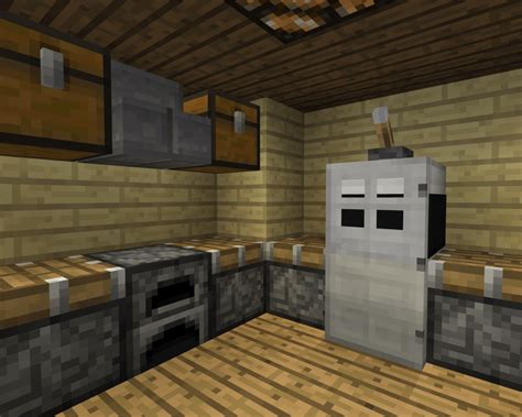 Detail A Fully Functional Kitchen Minecraft