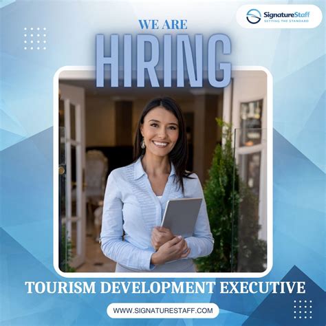 Signature Staff On Linkedin Were Hiring Tourism Development