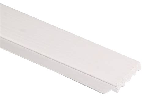 Gossen 236016706 Garage Door Weatherstrip 16 Ft H Pvc White Pack Of