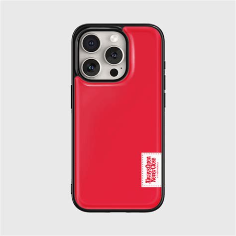 더나인몰 베이직 컬러 라벨 아이폰 갤럭시 에폭시 범퍼 케이스