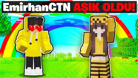 EmirhanCTN AŞIK OLDU Minecraft YouTube