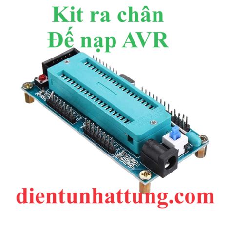Kit Ra ChÂn ĐẾ NẠp Avr Kit PhÁt TriỂn Atmega16 32