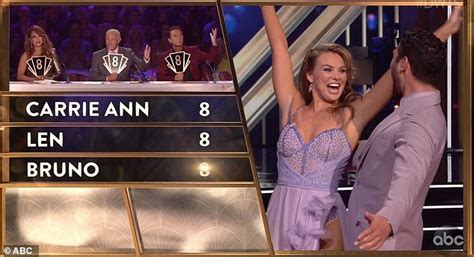 Dancing With The Stars Hannah Brown Tops Leaderboard As Lamar Odom