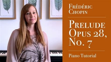 How To Play Chopin Prelude In A Major Op 28 No 7 On The Piano Youtube