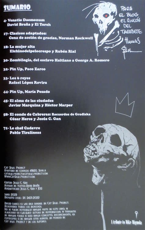 El Rincon Del Taradete Rese A C Mic Dread Comics Y De Jesus C Gan