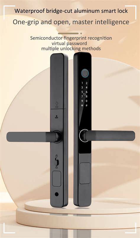 Glomarket Digital Intelligent Door Lock Wifi Tuya Waterproof Security