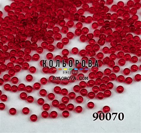 Чешский бисер Preciosa 90070 - оптом и в розницу | ТМ KOLOROVA