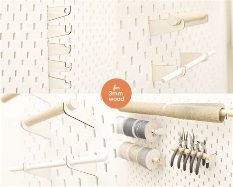 Pegboard Hook Laser Cuting File Glowforge Digital File For Etsy
