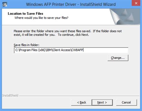Installing The Ricoh AFP Printer Driver On A Windows PC For Use With FAX
