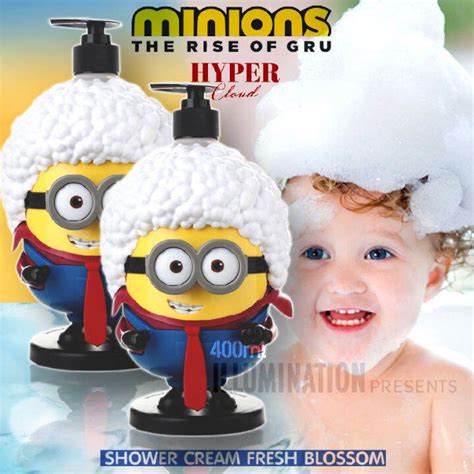 Minions The Rise Of Gru เมดเดอร์ลีน มินเนี่ยน บอดี้วอช สวีท บลอสซั่ม
