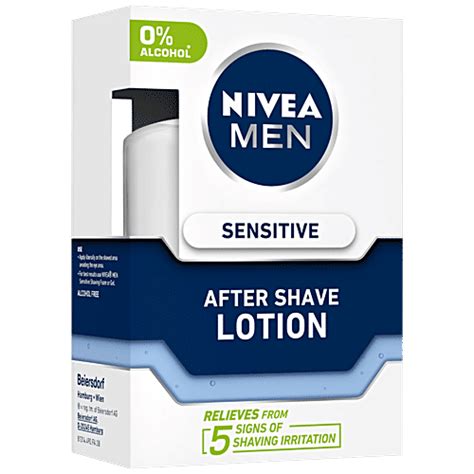 Buy Nivea After Shave Lotion Sensitive For Men Ml Bottle Online At Best Price Of Rs